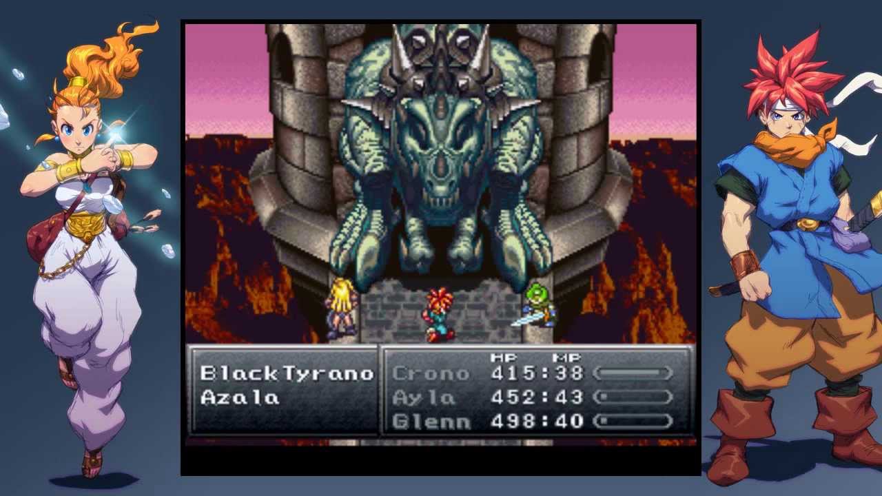 Chrono Trigger [Part 17] - Unnatural Selection, Tyrano Lair - YouTube