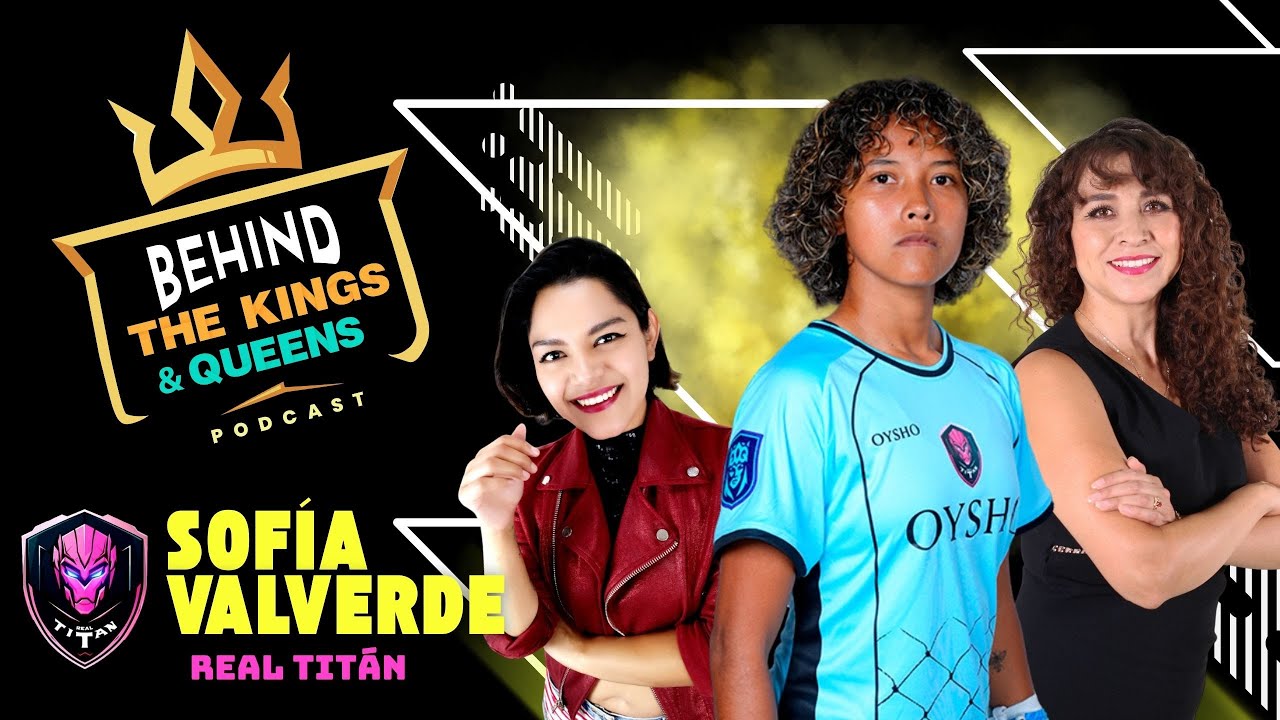 Sofía Valverde, portera de "REAL TITÁN" - Ep7 - Behind the Kings and Queens - YouTube