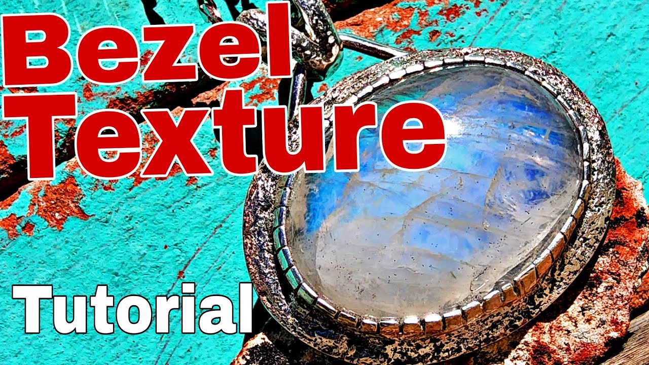 Ep.53) Texturing Bezels | Easy & Cool | #jewelrydesign #jewelrytutorial ...