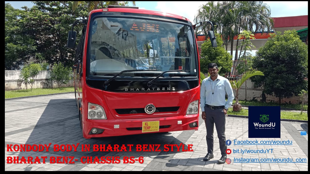 AJMI - STAFF BUS -BS6-BHARAT BENZ CHASSIS / KONDODY BODY IN BHARAT BENZ ...