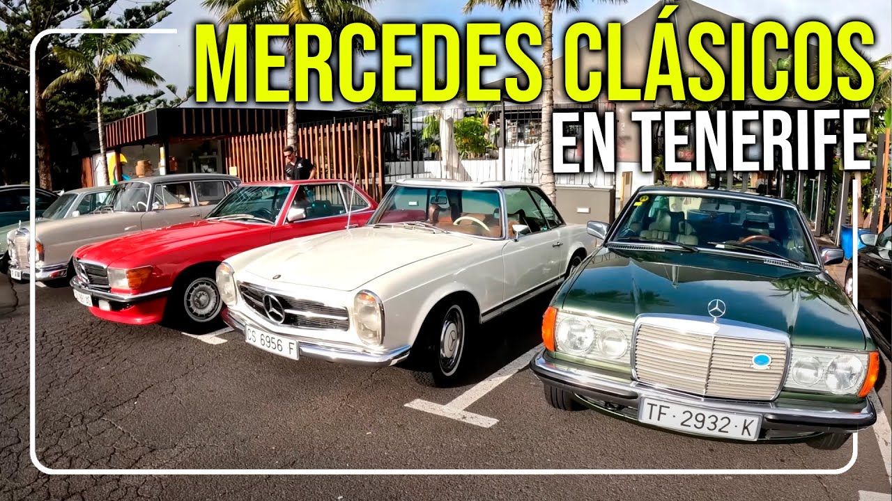 Salida Club Mercedes Veteranos de Canarias por Tenerife con el Mercedes ...