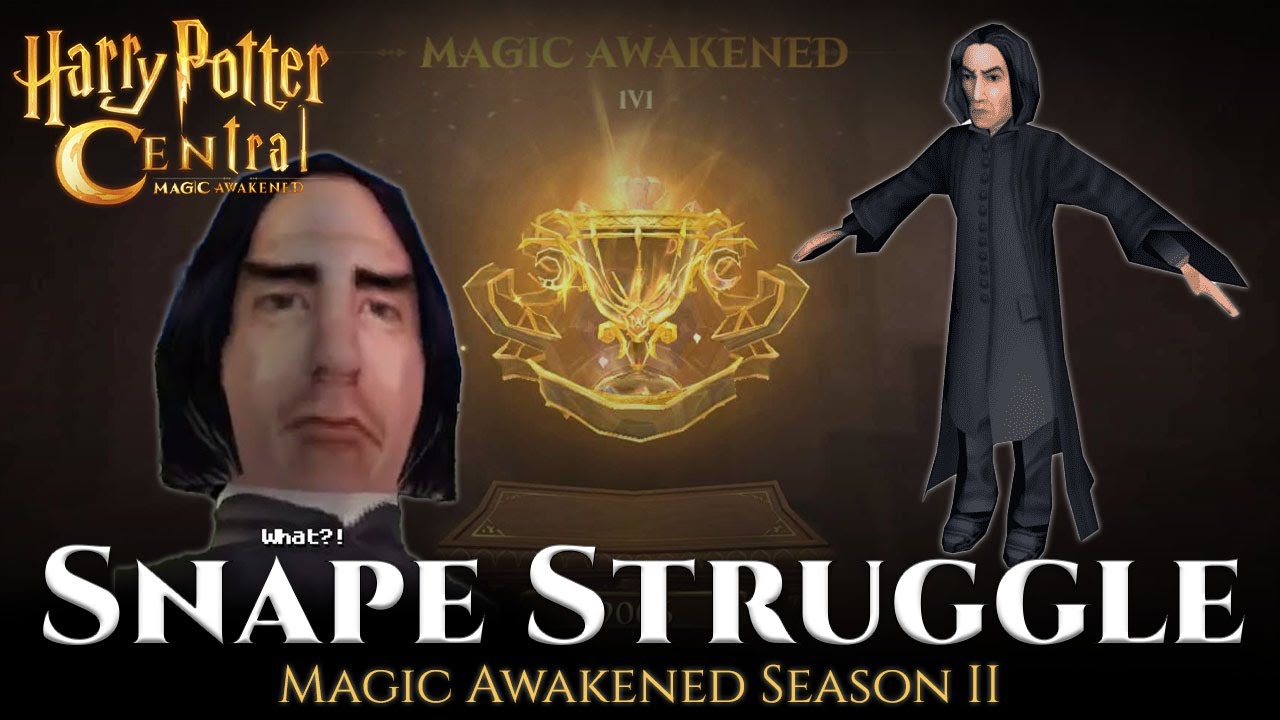 Harry Potter Magic Awakened : Snape deck struggle in Magic Awakened ...
