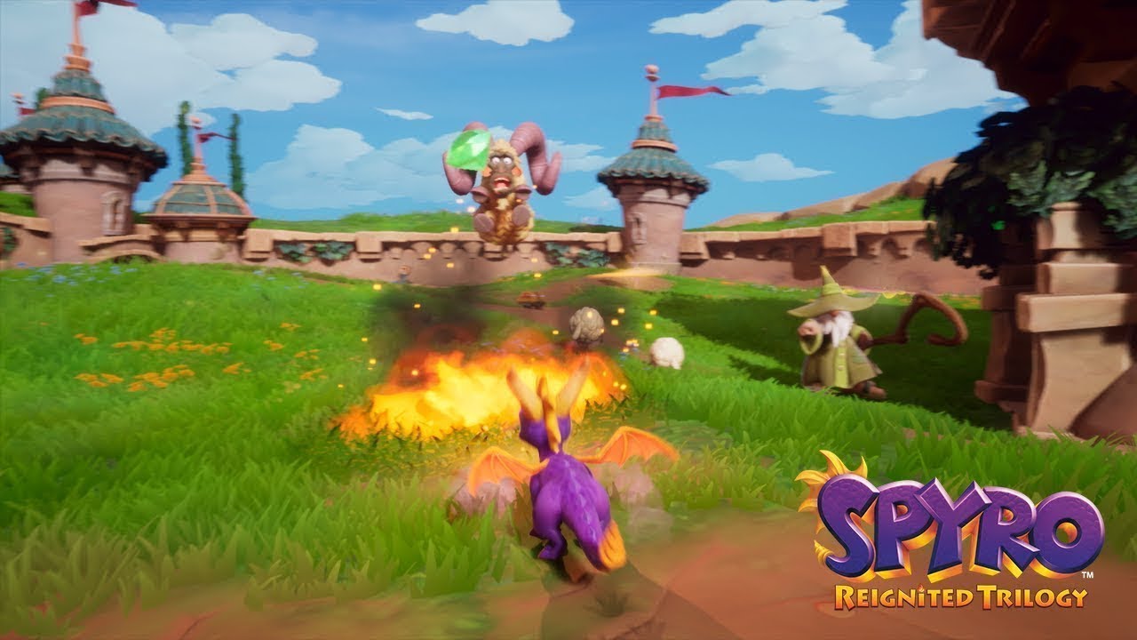 Spyro Reignited Trilogy (PS4/Xbox One) - Sick Burns Gameplay Spot # ...