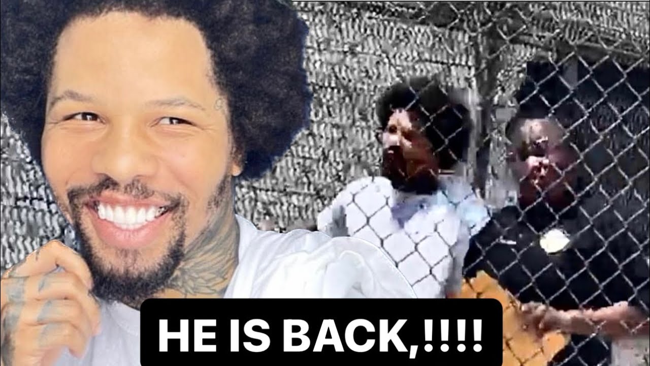 Gervonta Tank Davis IS BACK & HAS BEEN RELEASED FROM BALTIMORE JAIL ...