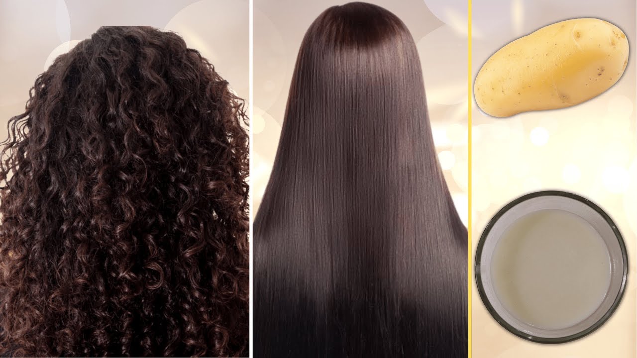 1 potato! will transform your hair from frizzy and rough to straight ...