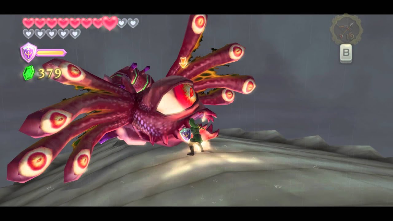 The Legend Of Zelda: Skyward Sword - Levias and Bilocyte Boss Fight [HD ...
