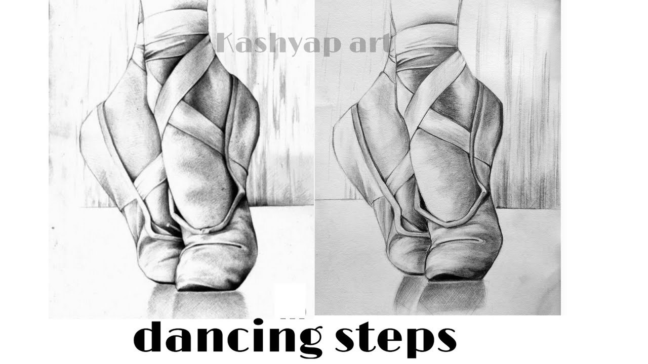 how to draw dancing legs tutorial video - YouTube