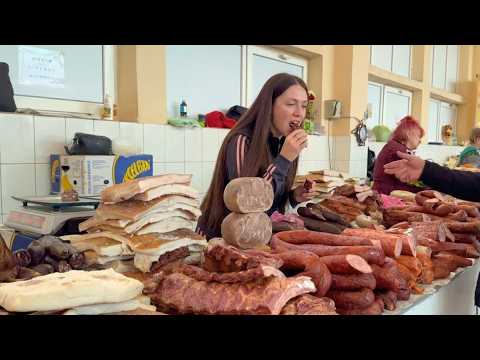 Bugün Ukrayna'daki Odessa Gıda Pazarı Privoz Turu!