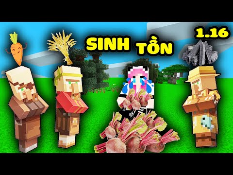 PANDA THỬ THÁCH SINH TỒN THẾ GIỚI 1.16TRONG MINECRAFT TẬP 8*REDHOOD SỞ HỮU CON CÁO BIẾT SĂN GÀ