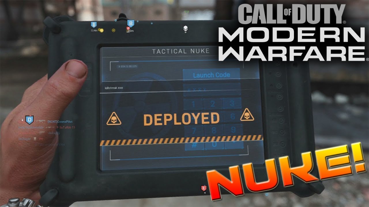 MY FIRST TACTICAL NUKE in COD Modern Warfare!! (Gameplay/Commentary ...
