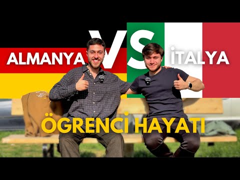 ALMANYA VS İTALYA | Vize, Eğitim, Öğrencilik, İş İmkanları, Sosyal Hayat, Yaşam Masrafları