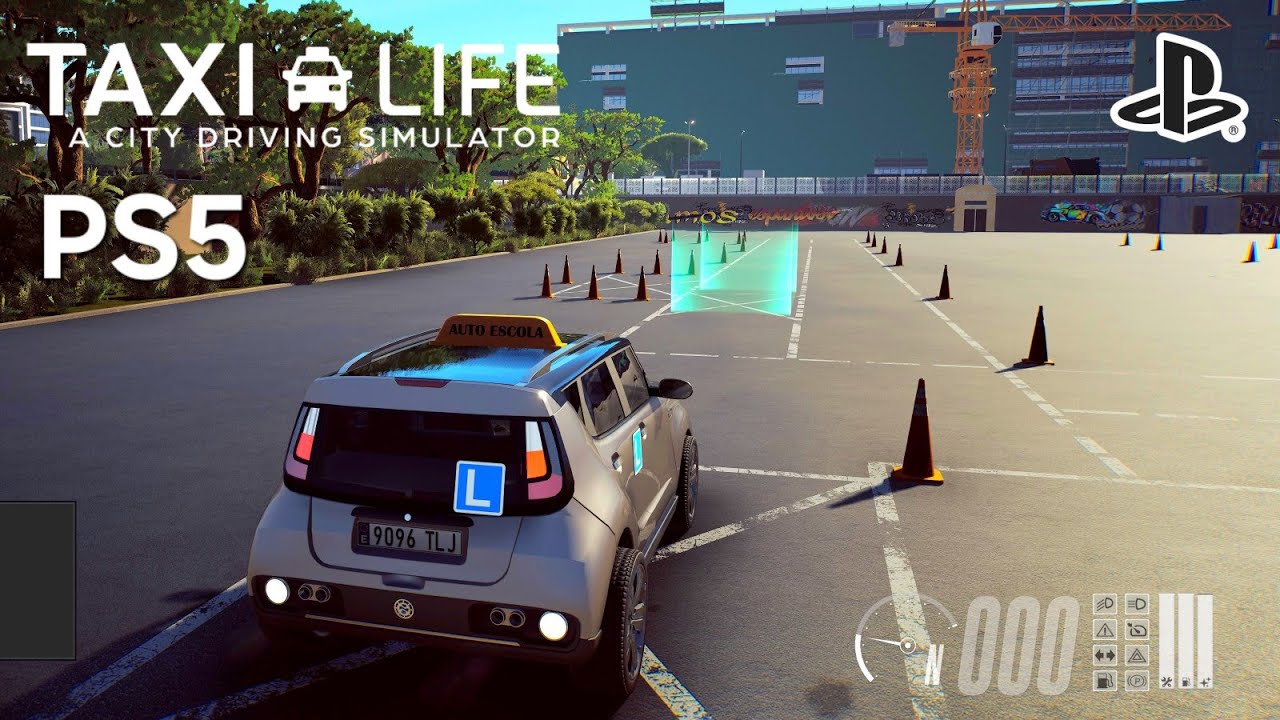 First Look At Taxi Life City Driving Simulator PS5 - YouTube