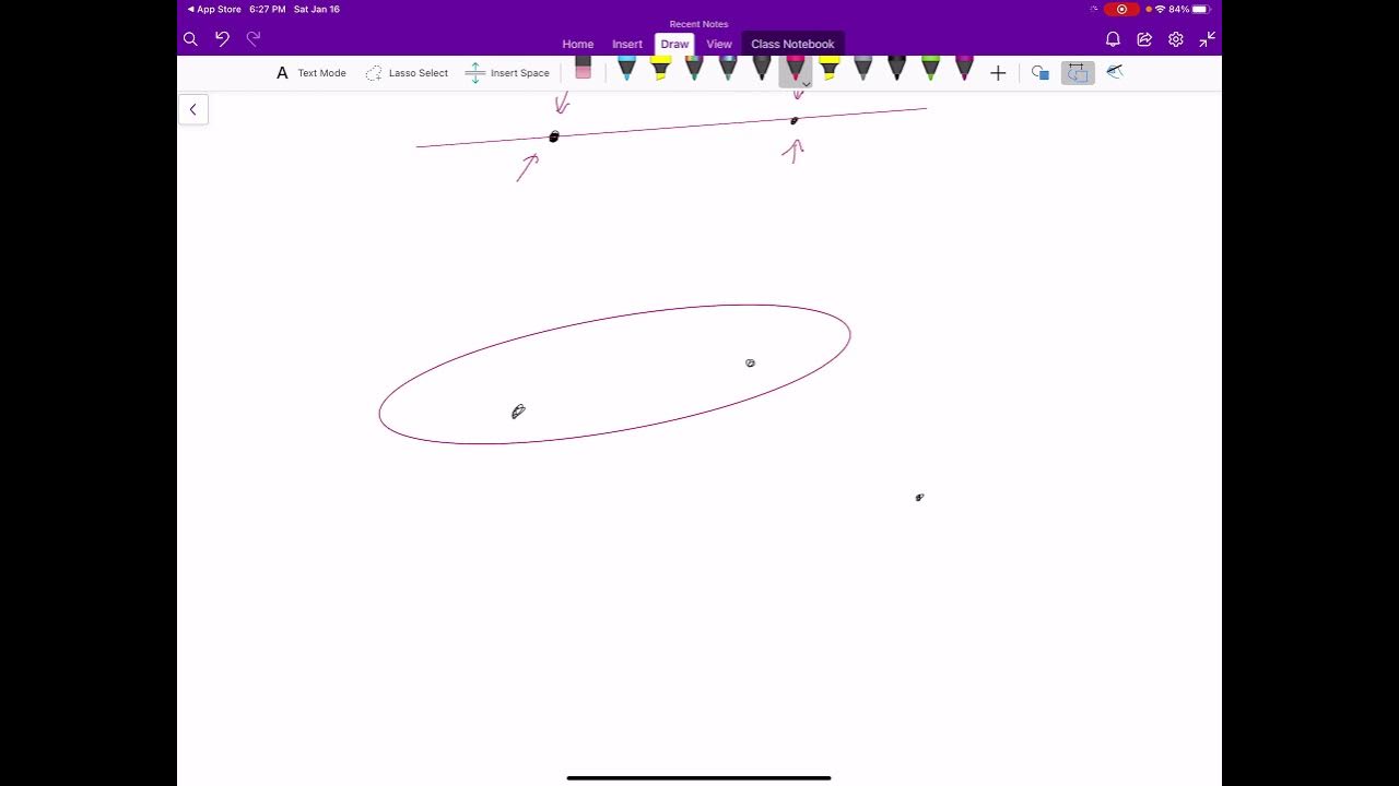 Projective geometry points - YouTube