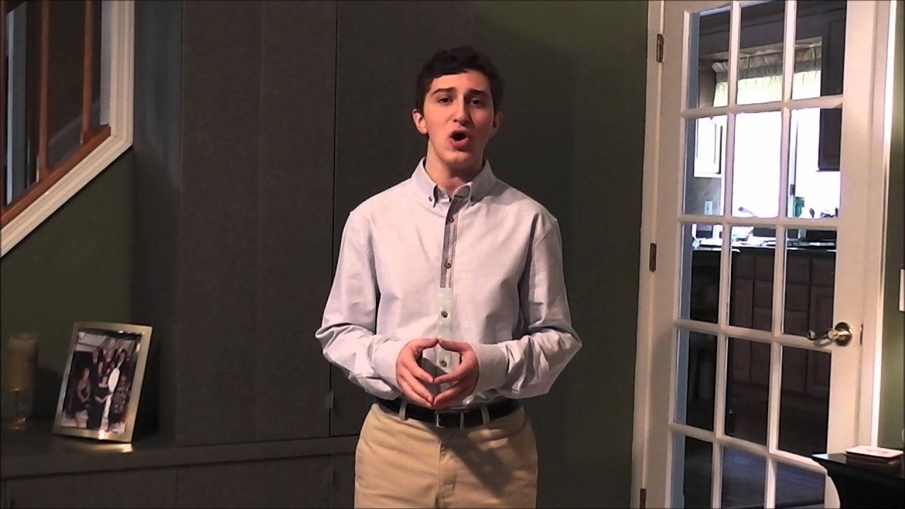 Jamie Baio Audition 2016 - YouTube