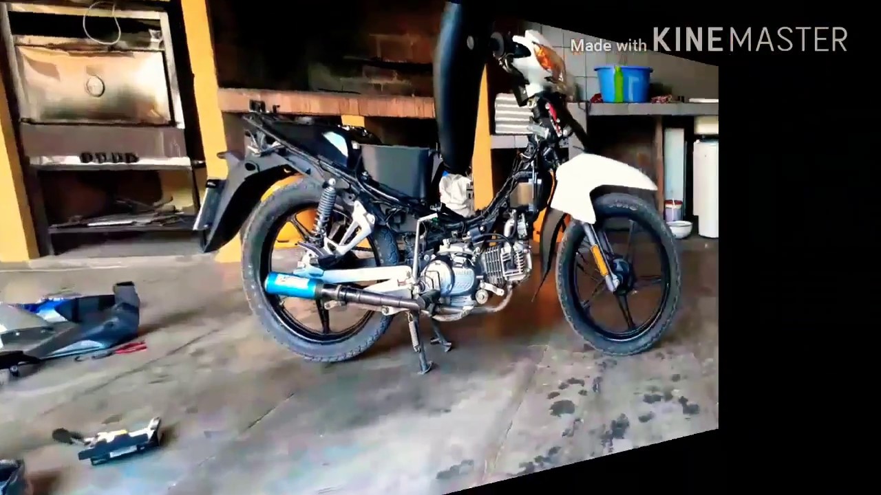 Yamaha new crypton armado (time lapse) - YouTube