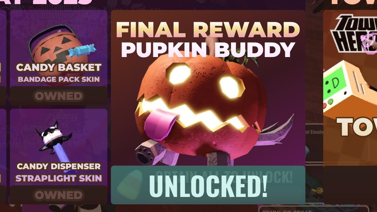 Roblox DOORS New Pupkin Buddy Item Showcase (Sinister V Chroma Included ...