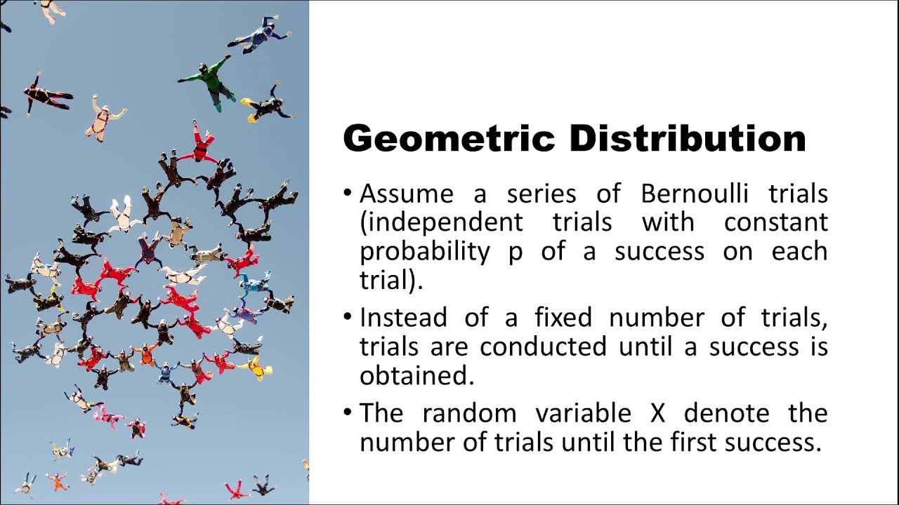 16 Engineering statistics , Geometric distribution - YouTube