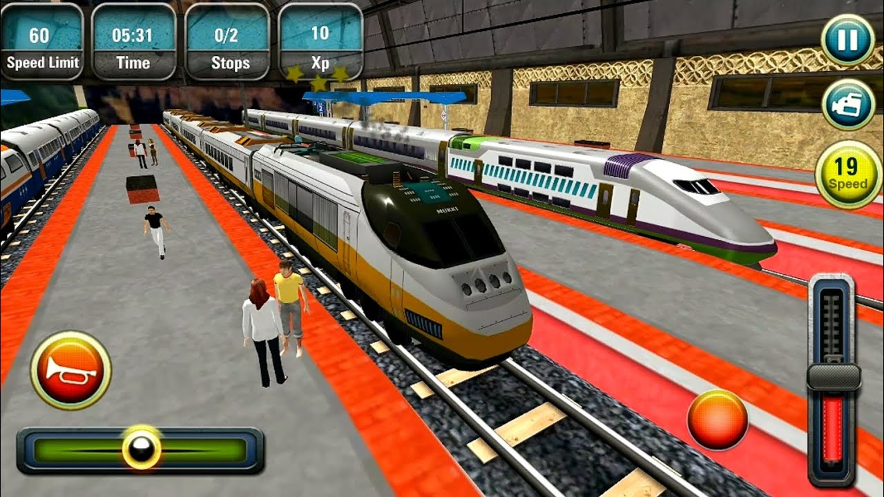 Black Gold Express Bullet Train Driving - Train Racing Simulator - Android Gameplay #761 - YouTube