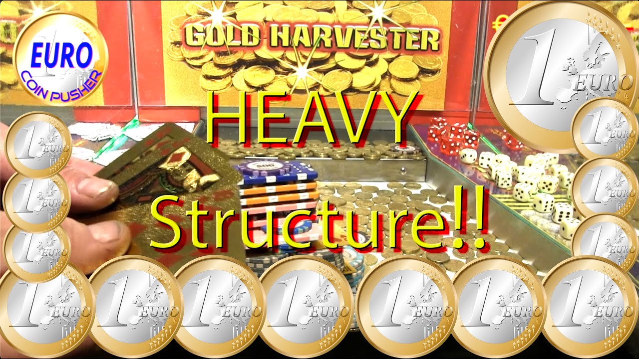 Super Heavy structure, hard pushing!! - Euro Coin Pusher Episode 340 ...