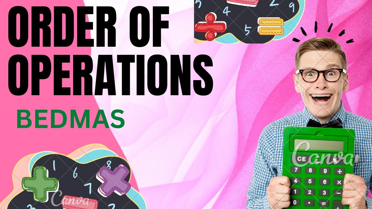 #Mathematics Professional#order of operations#BEDMAS#brackets #exponent ...