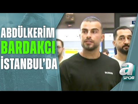 Galatasaray'ın Yeni Transferi Abdülkerim Bardakcı, İmza İçin İstanbul'da! İşte İlk Görüntüler