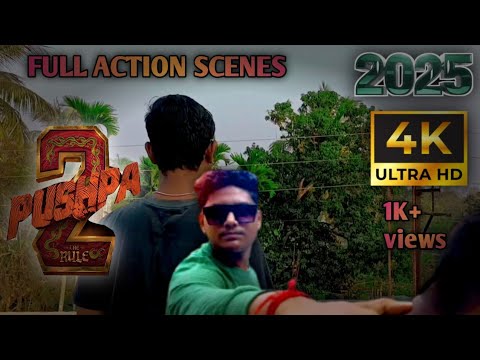 PUSHPA 2||ALLU ARJUN MOVIE ||4K ULTRA +PLUS VIDEO ||ACTION MOVIE 🎥🍿 ...