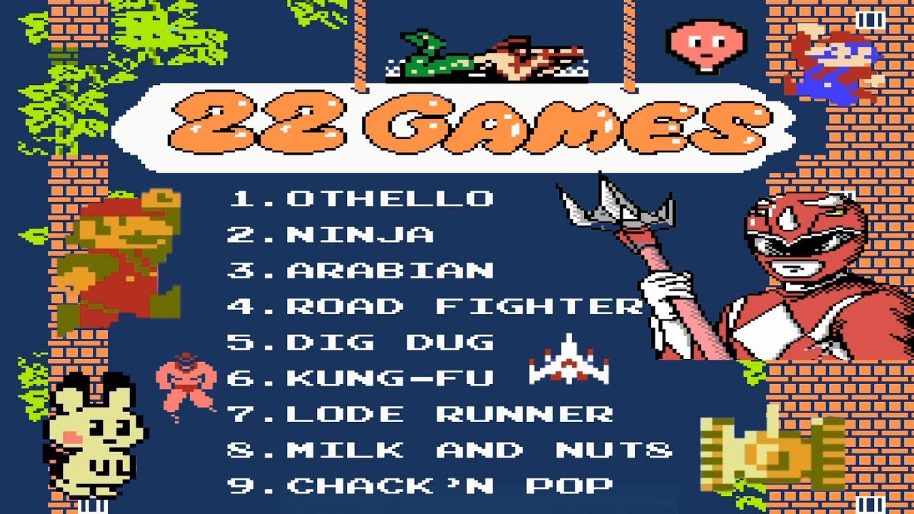 Journey Back to 8-Bit: 42-in-1 NES - YouTube