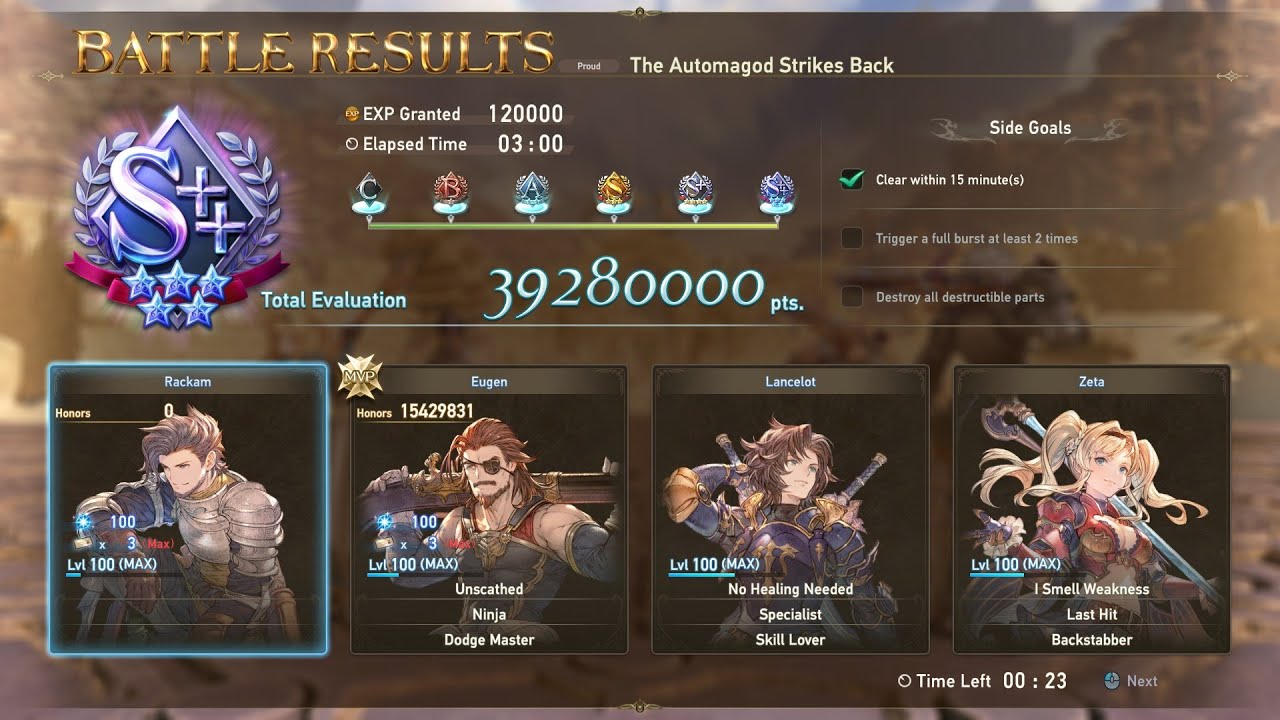 granblue fantasy relink - pyet AFK w/ AI party (3m00s) - YouTube