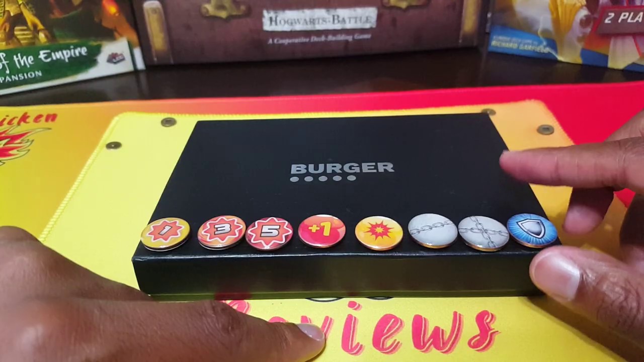 Upgrade: Keyforge Tokens - Burger Tokens Review - YouTube