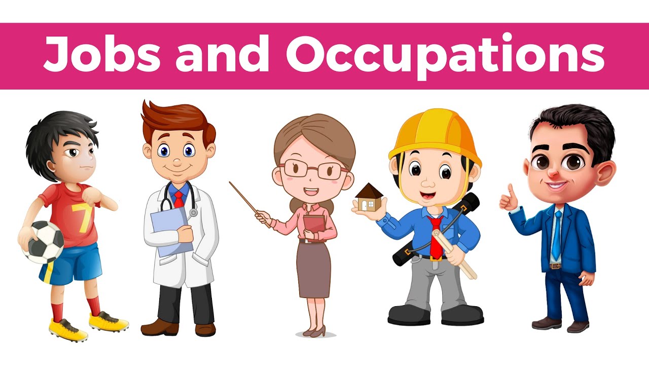 Jobs and Occupations Vocabulary | Basic English Learning - YouTube