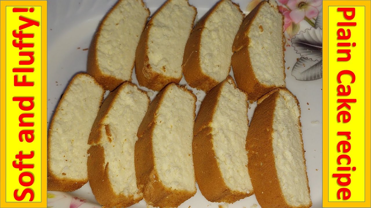 Plain cake recipe | Sponge cake recipe | Cake recipe | by Simple Khanay ...