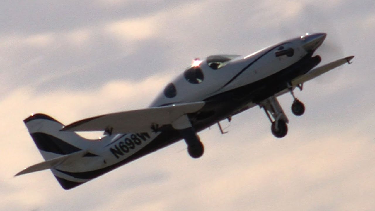 N698W Lancair Evolution Turbine Departing HWD Quickly - YouTube