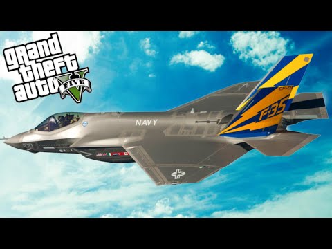 AMERİKANIN BİZE VERMEDİĞİ F-35 UÇAKLARINI BULDUM! (GTA5 MOD)