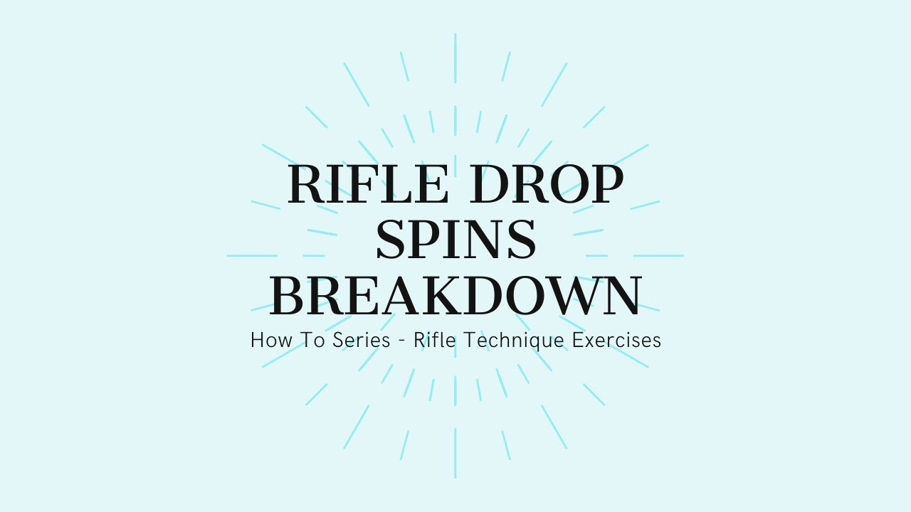 Rifle Drops Spins Breakdown - How To - YouTube