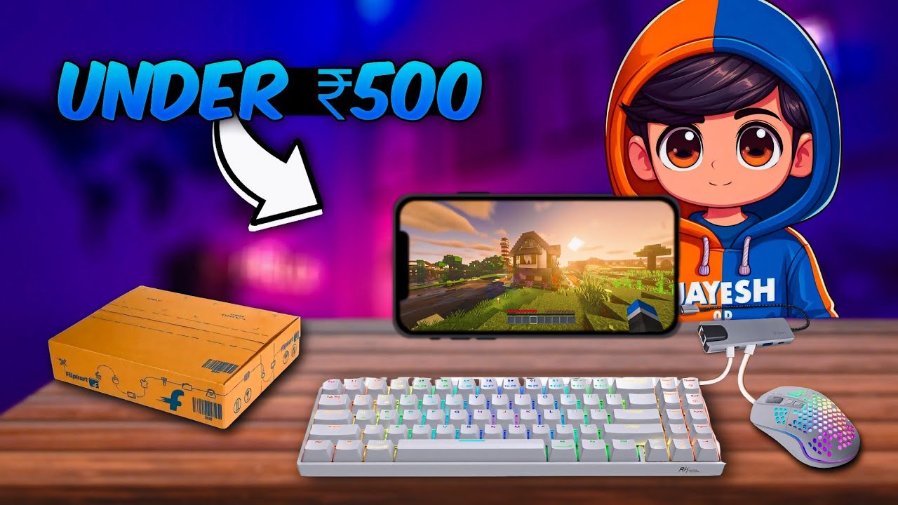 My Mini Dream Setup Is Complete 😍 | Minecraft PE : Keyboard And Mouse ...