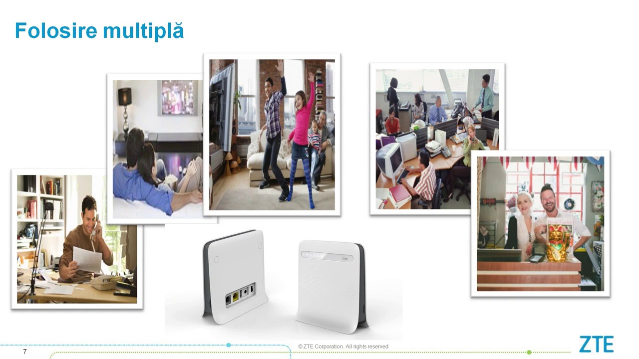 Router wireless ZTE MF253V, 4G - YouTube