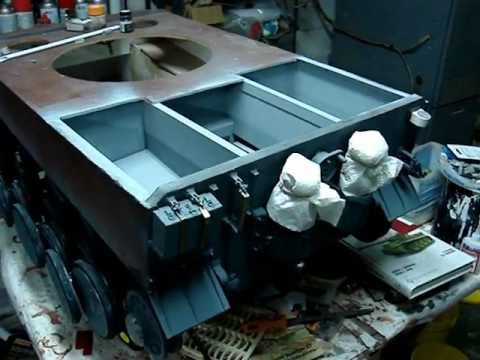1/6th scale Scratch built German Tiger I Tank project video #4 (engine ...