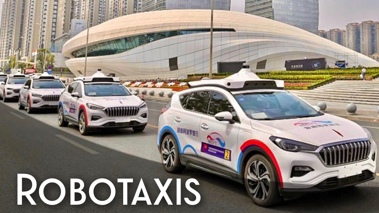 In China SELF-DRIVING Cars will take you to work! I went to try it for ...