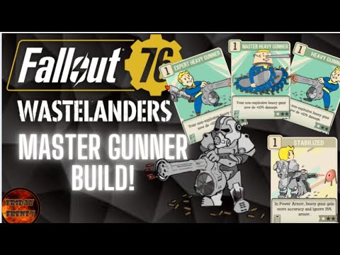 Fallout 76- The Deadly OP Heavy Gunner MASTER TANK Build - YouTube