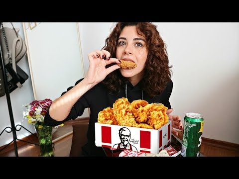 🍗 KFC Kova Kanat Mukbang | Nasıl Hazırlanıyorum ? | Ayşe Şeyma KETEN