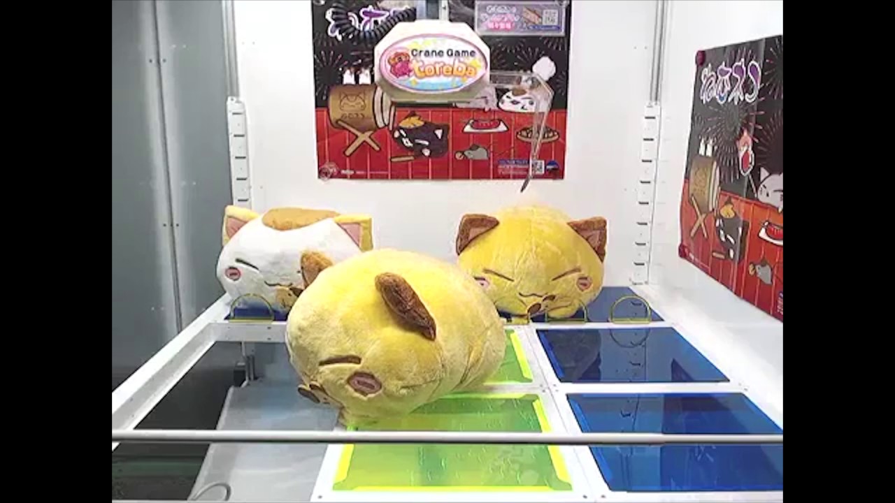 Toreba |Get[Sleeping cat biscuit BIG plush toy B]! - YouTube
