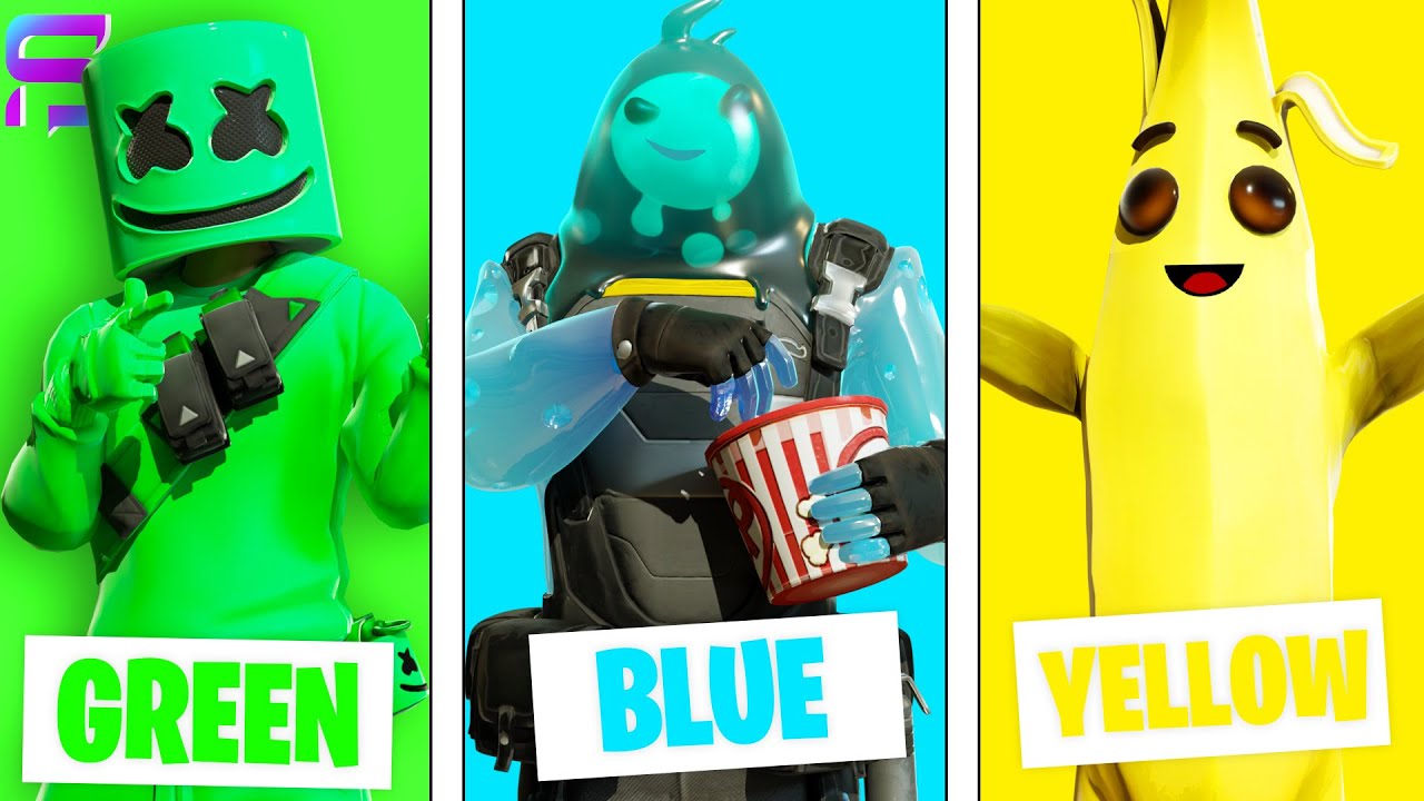 Using only ONE COLOR FRIEND for 24 hours!! Drift's Fortnite Challenge ...