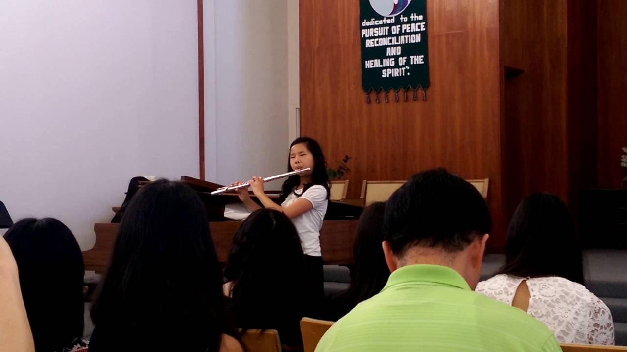2015 Einez Wu flute recital - YouTube
