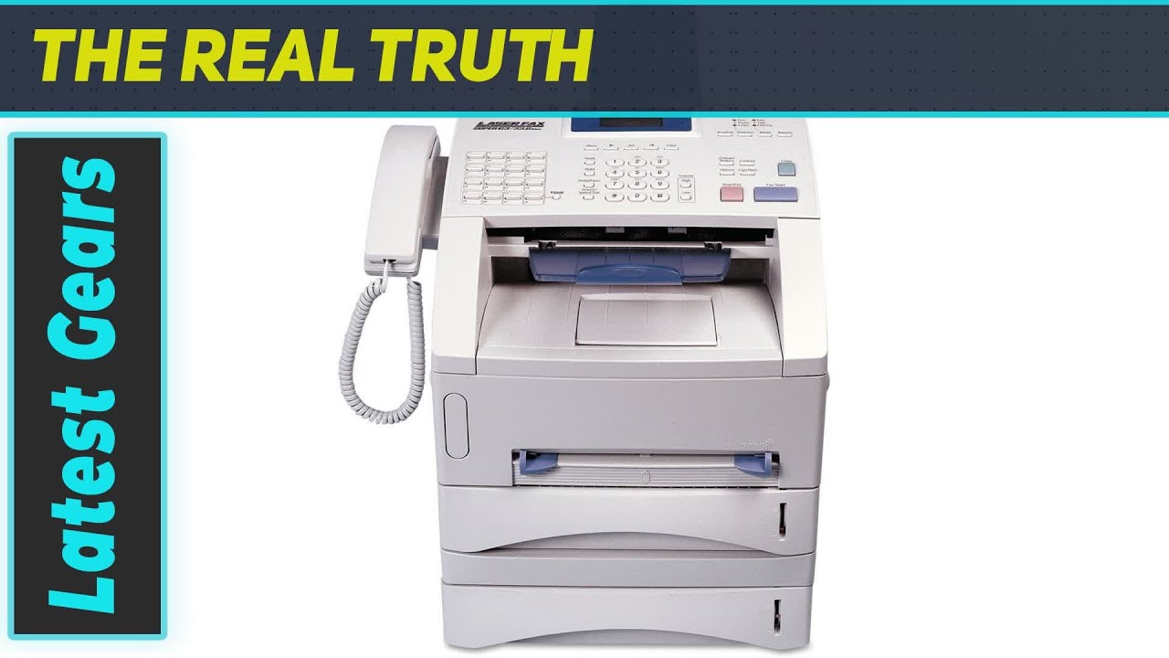 Brother IntelliFAX 5750e: Top Monochrome Laser Fax for 2024? - YouTube