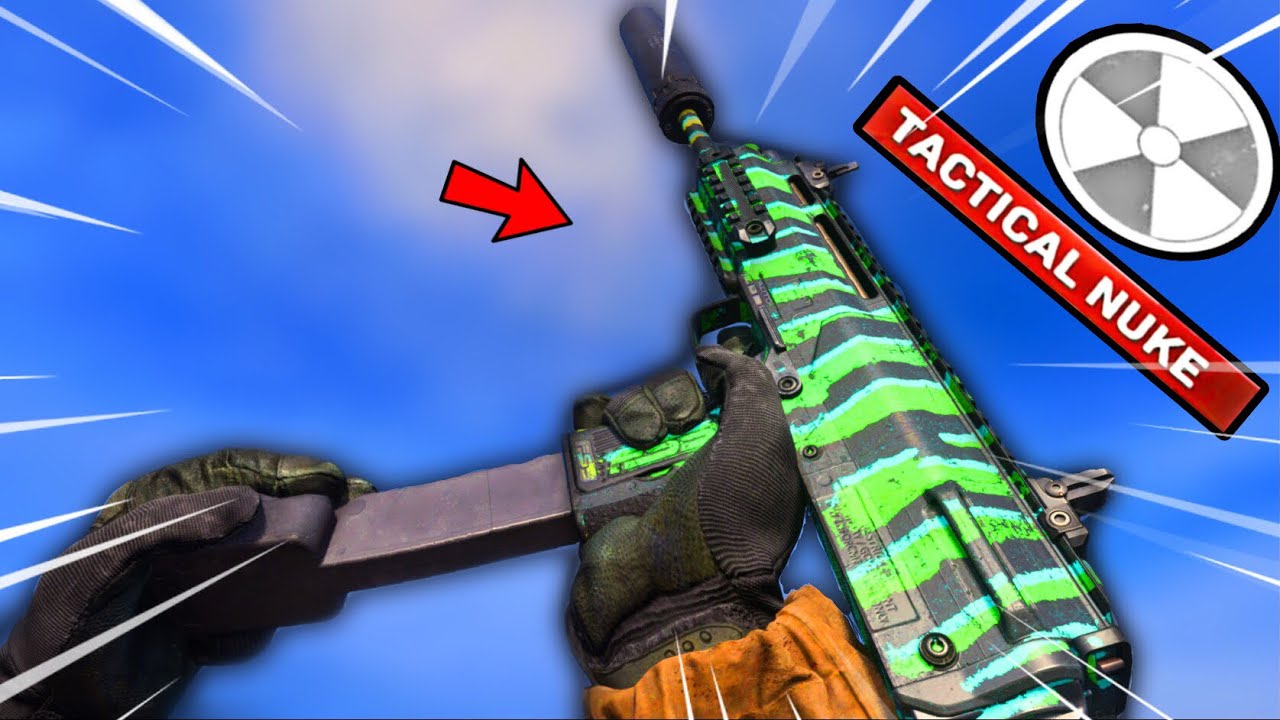 the MP7 LASERS in MODERN WARFARE... (TACTICAL NUKE) - YouTube