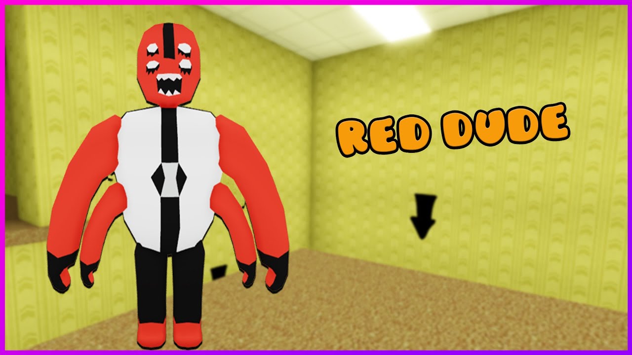 Backrooms Morphs - Red Dude - UPDATE | ROBLOX - YouTube