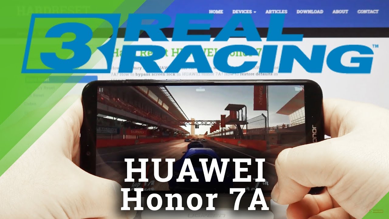 Real Racing 3 on HUAWEI Honor 7A – Gameplay Teset - YouTube