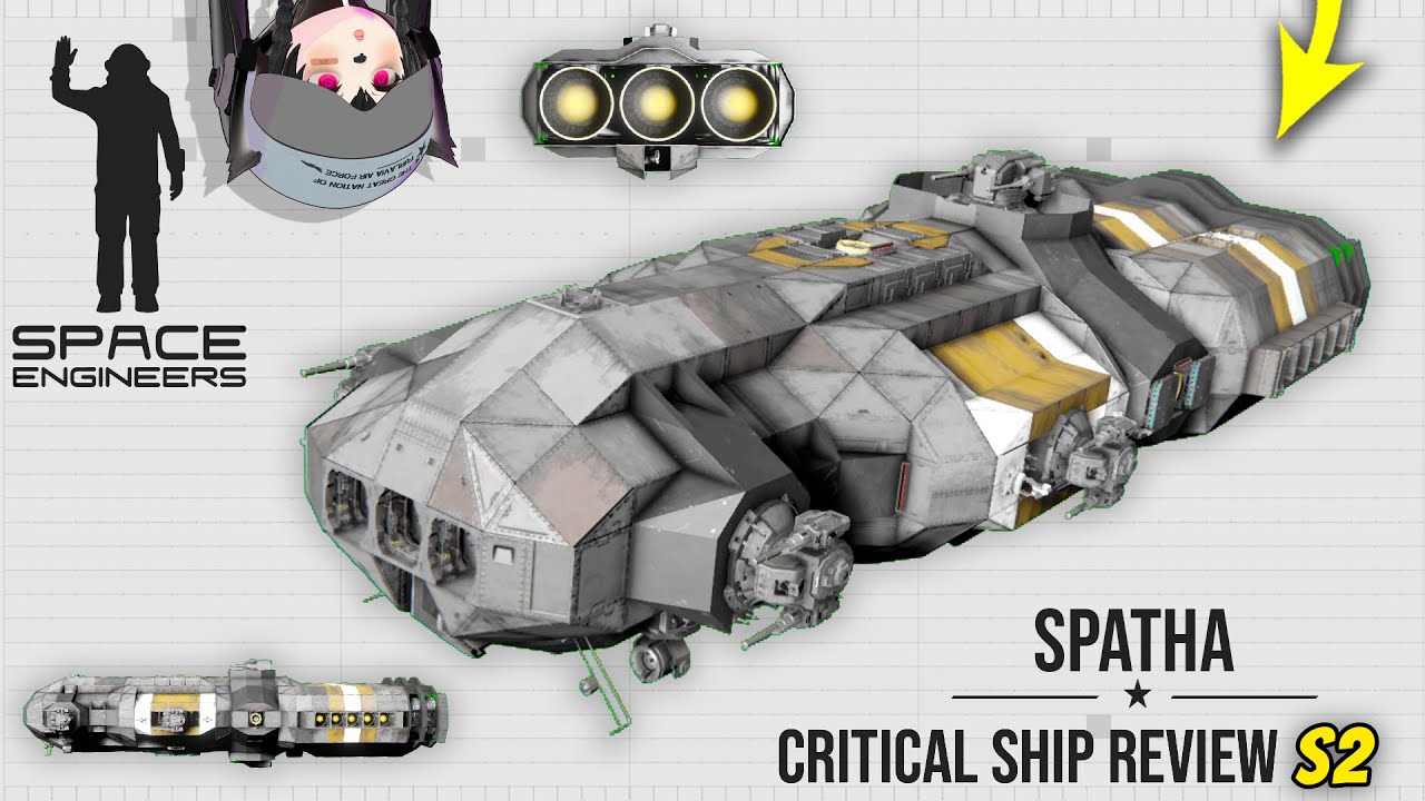 This Small Frigate Has a Utilitarian Interior, Space Engineers Critical ...