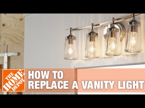 How To Install A Hampton Bay Vanity Light