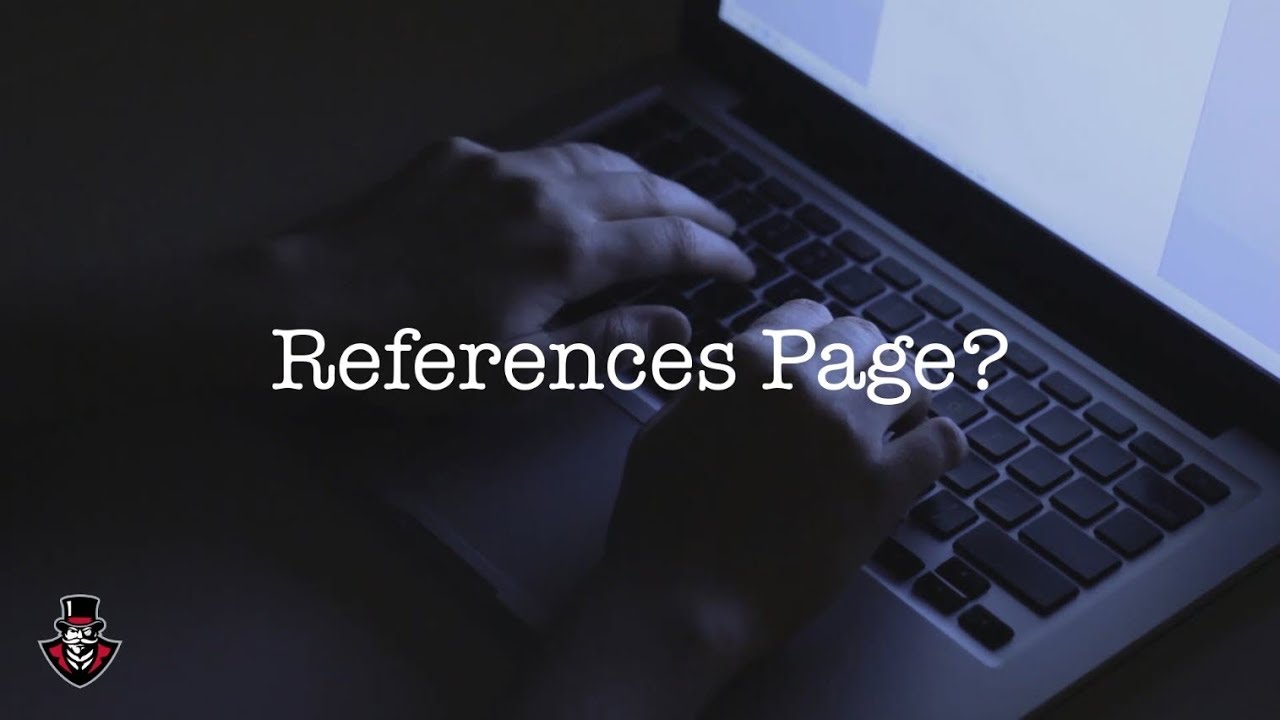References Page - YouTube